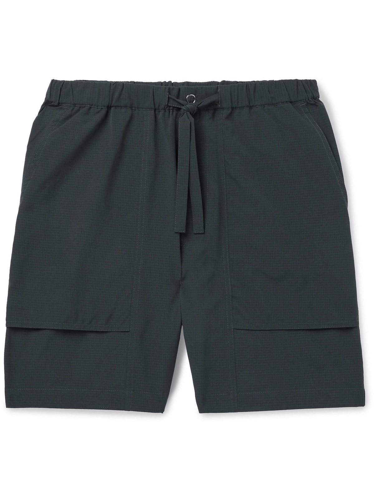 Snow Peak - Toray Dot Air Shell Drawstring Shorts - Black Snow Peak