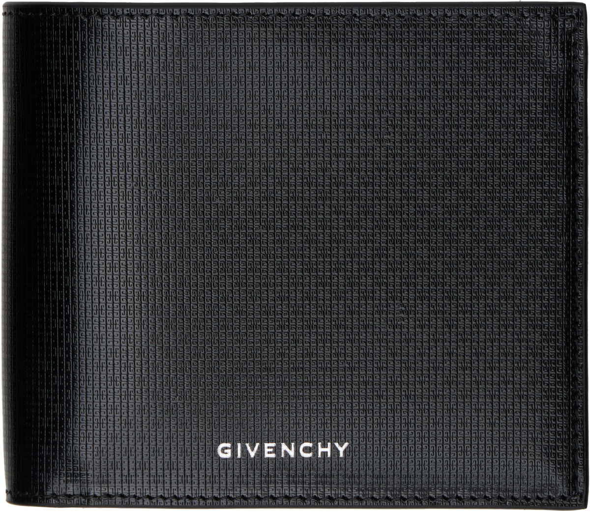 Givenchy Black Classic 4G Leather Wallet Givenchy