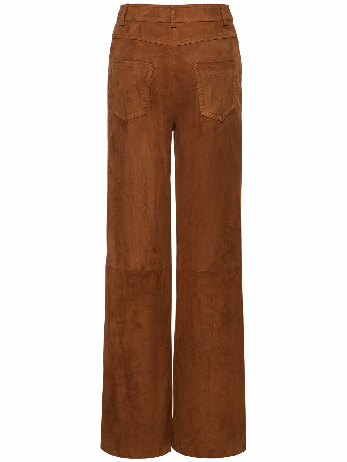 GIUSEPPE DI MORABITO - Suede Leather Pants Giuseppe di Morabito