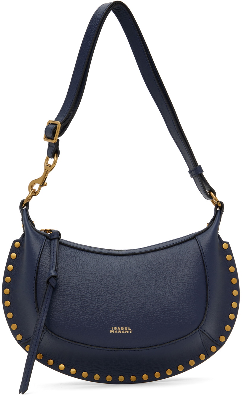 Isabel Marant Navy Oskan Moon Shoulder Bag Isabel Marant
