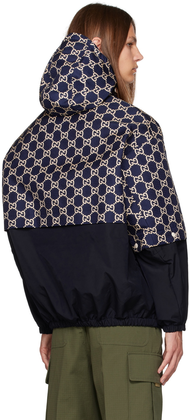 Gucci Blue GG Jacket Gucci