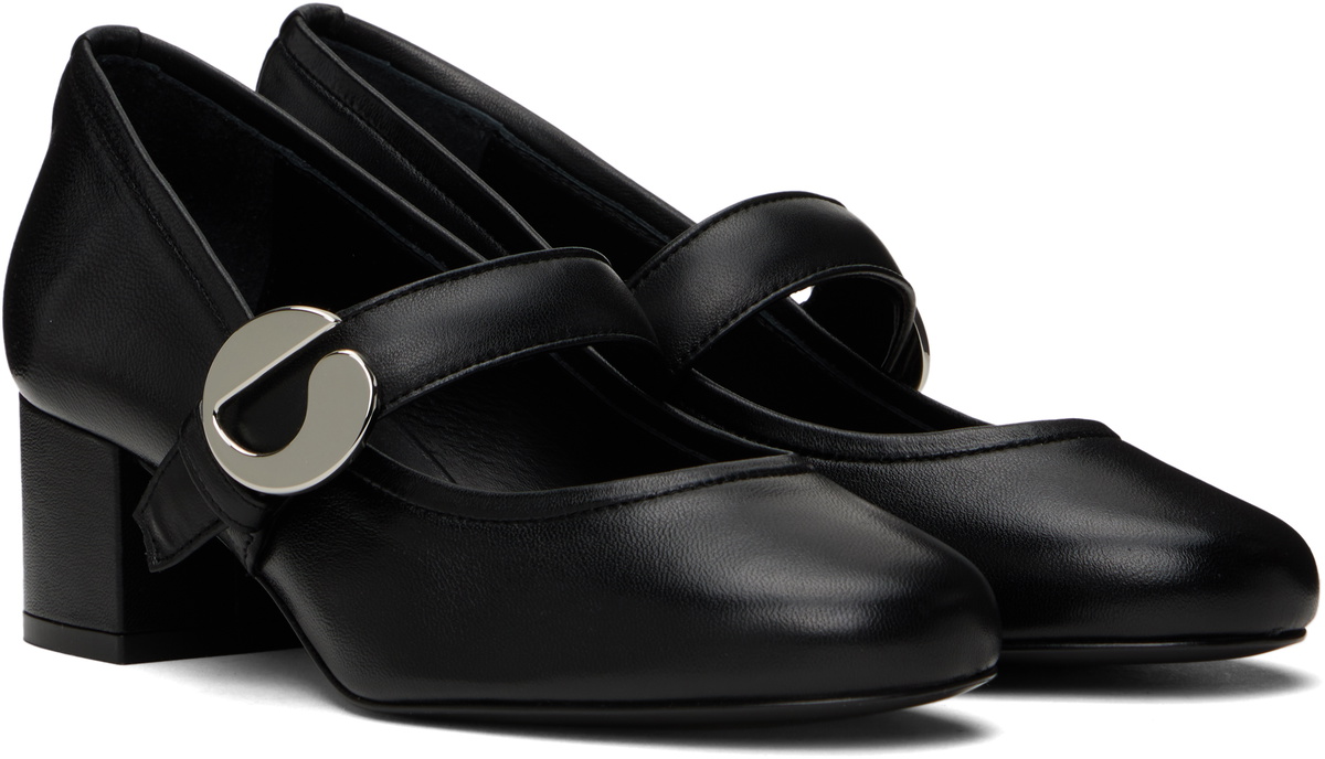 Coperni Black Ballerina Belt Heels Coperni