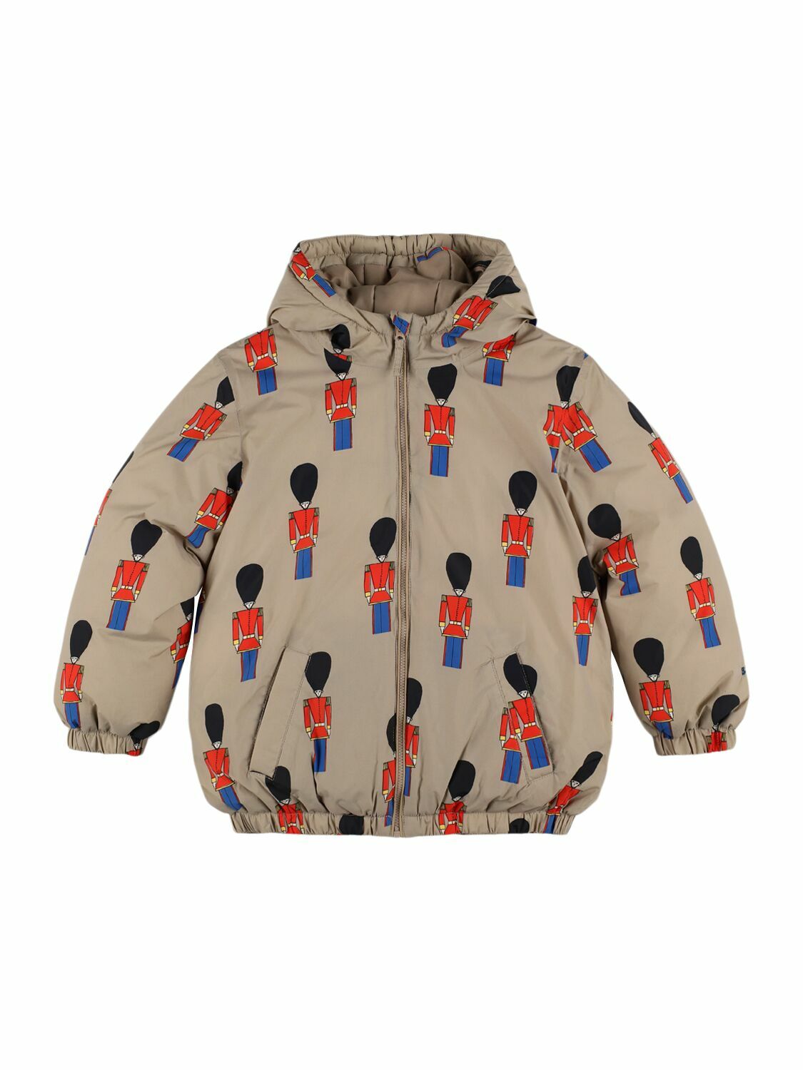 BOBO CHOSES Recycled Poly Hooded Puffer Jacket Bobo Choses