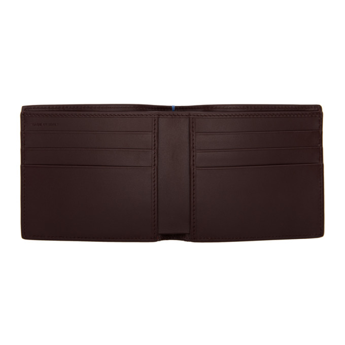 Smythson Red 6CC Burlington Bifold Wallet Smythson