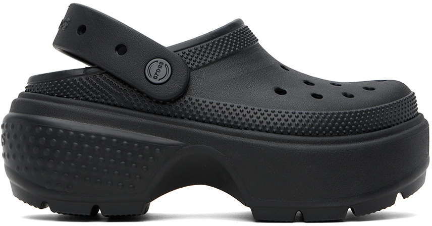 Crocs Black Stomp Clogs Crocs