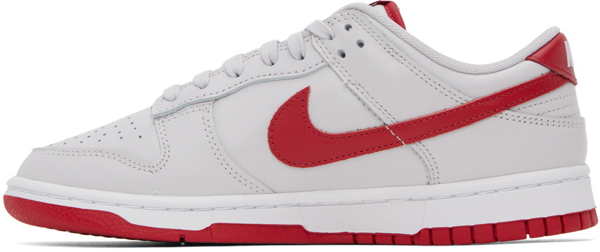 Nike Gray Dunk Low Sneakers Nike