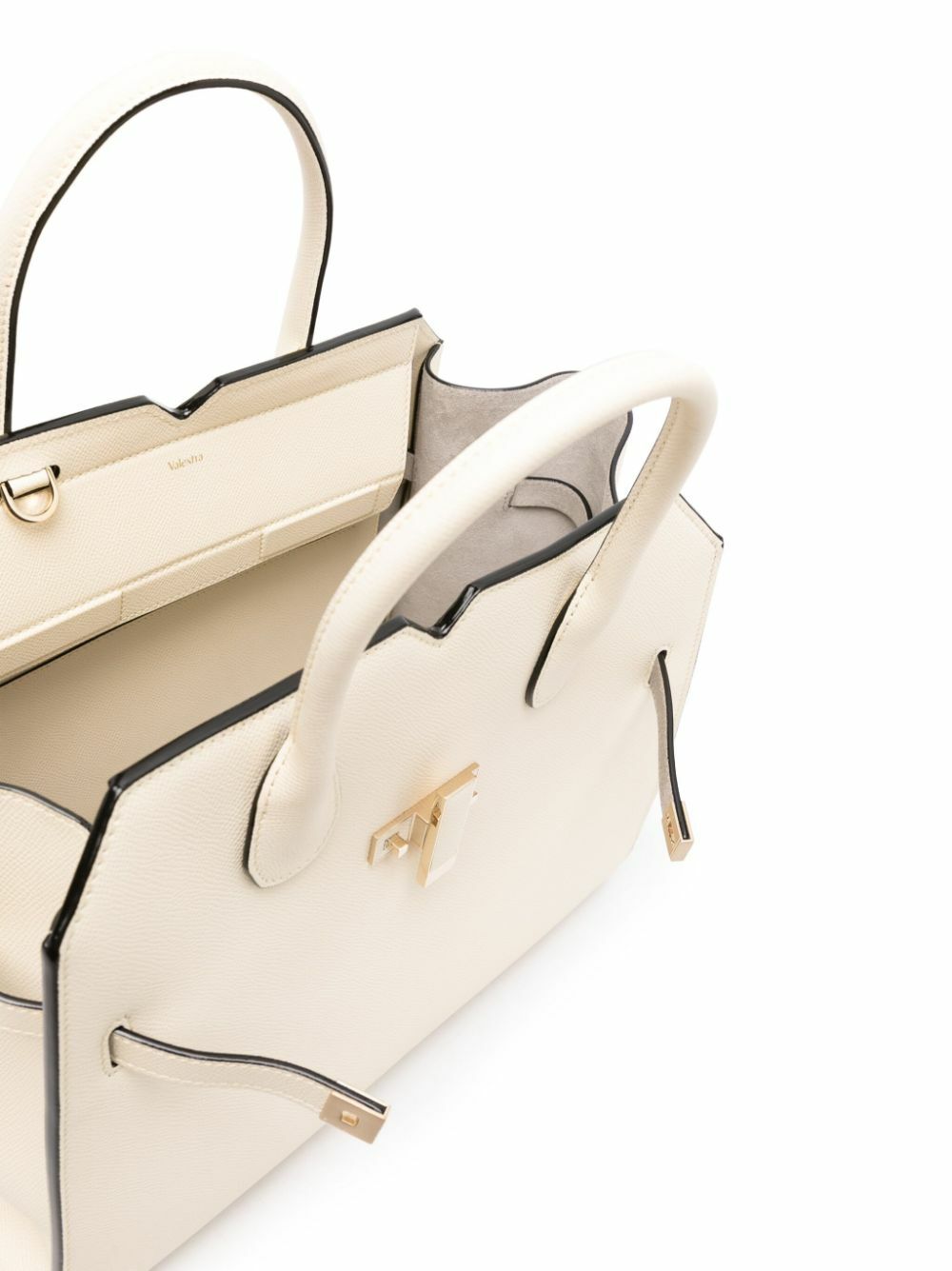 VALEXTRA - Milano Medium Leather Handbag Valextra