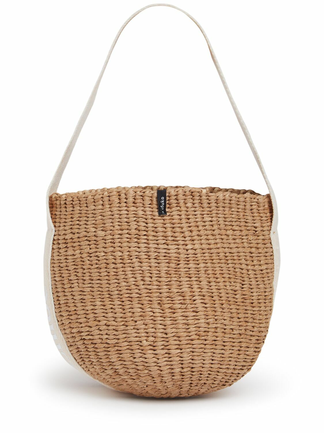 CHLOÉ Raffia Effect Bag with logo Chloe