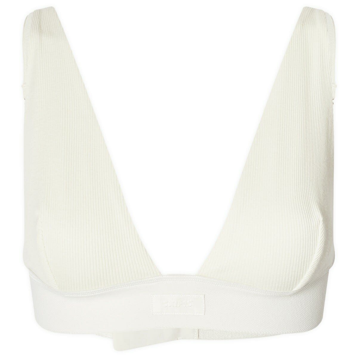 skims-women-s-cotton-rib-plunge-bralette-in-bone-skims