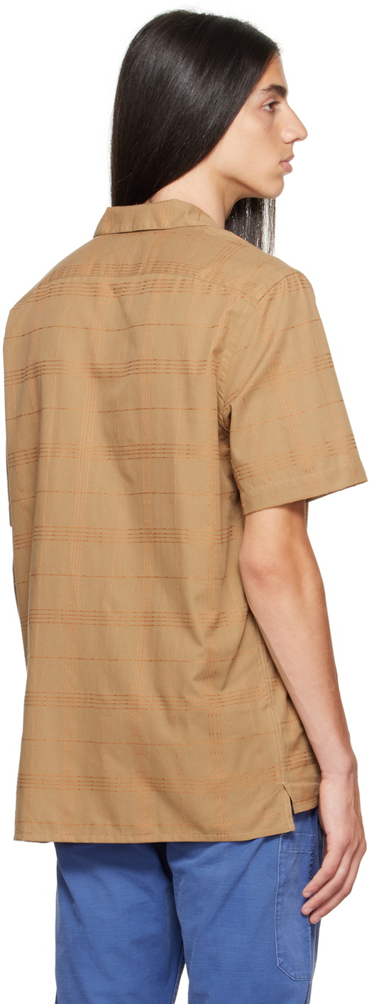 PS by Paul Smith Tan Check Shirt PS by Paul Smith