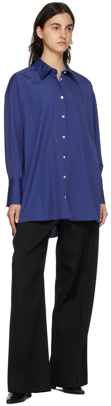 The Row Blue Lulu Shirt The Row