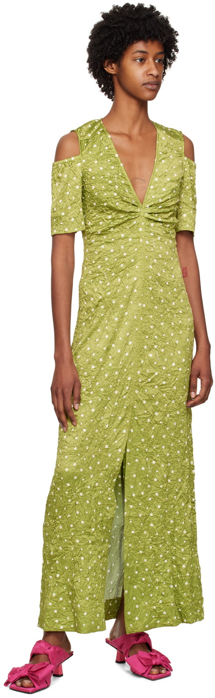 Take A Look About Ganni Dress Polka Dot