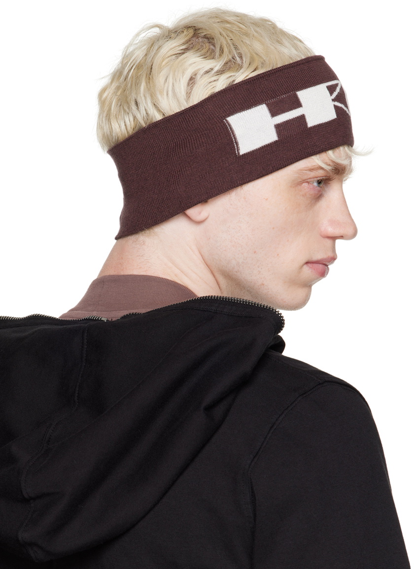 Rick Owens DRKSHDW Purple 'HRDR' Headband Rick Owens Drkshdw