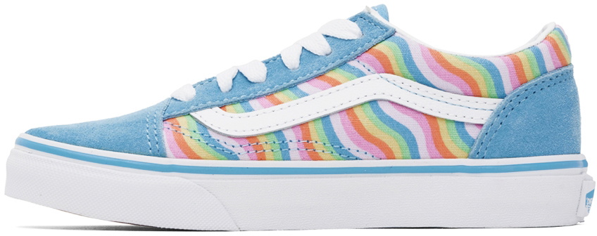 Vans Kids Blue Old Skool Sneakers Vans