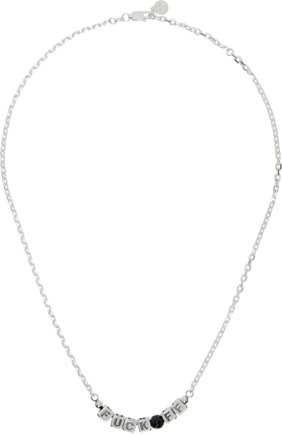 Stolen Girlfriends Club Silver No Apologies Necklace