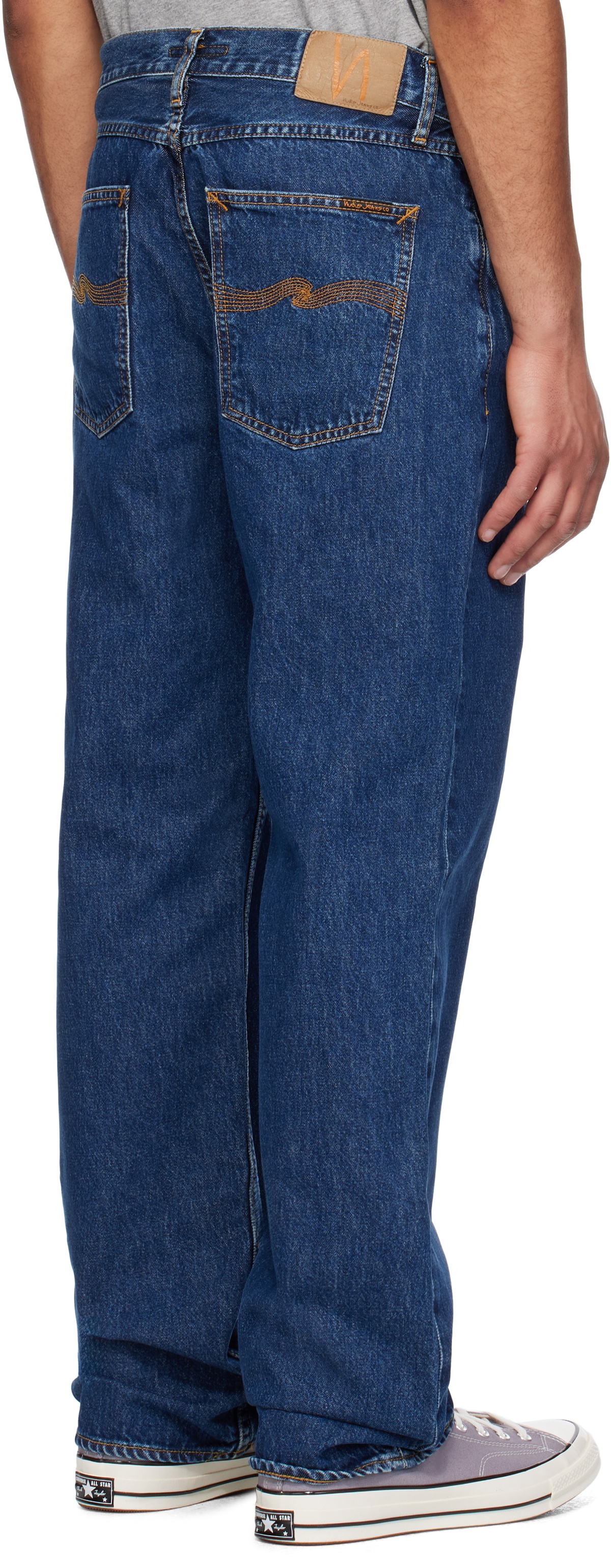 Nudie Jeans Blue Tuff Tony Jeans Nudie Jeans Co