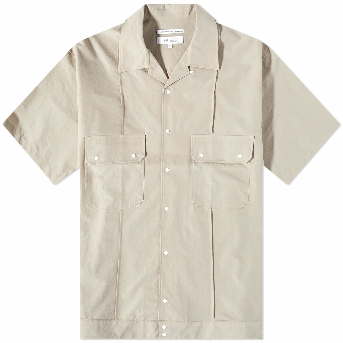 F/CE. Men's Ventilating Vacation Shirt in Beige F/CE.