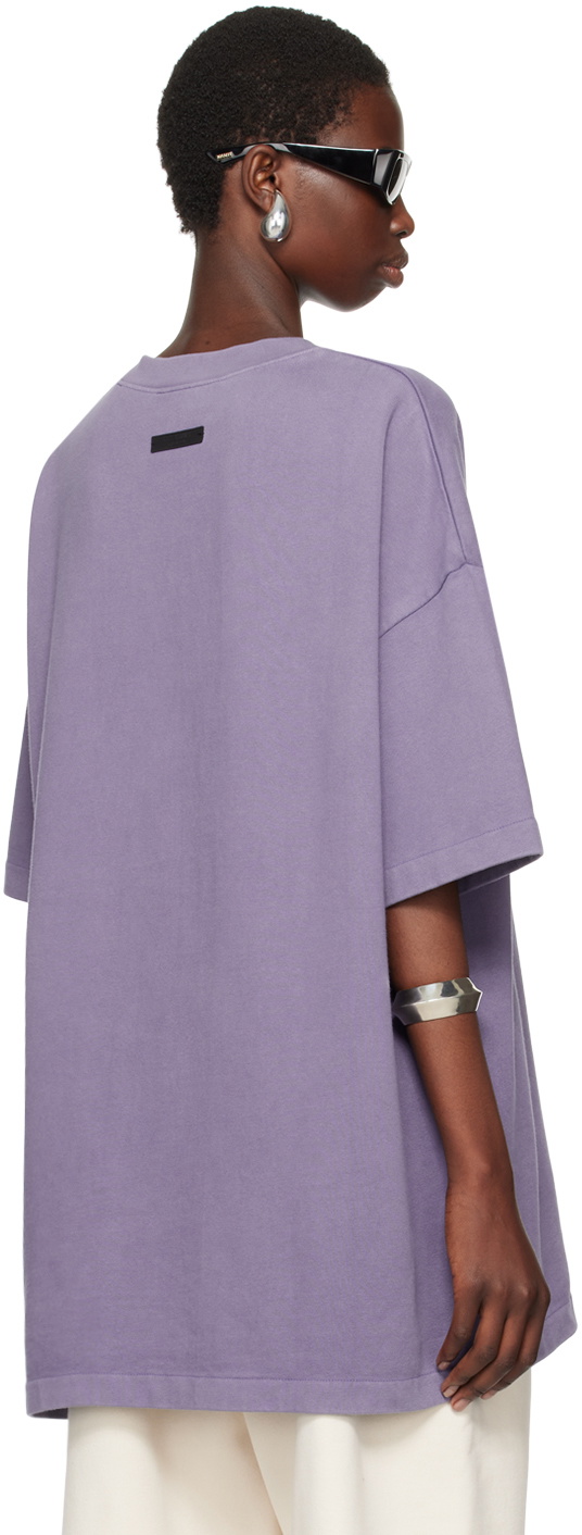 Fear of God ESSENTIALS Purple Crewneck T-shirt Fear Of God Essentials