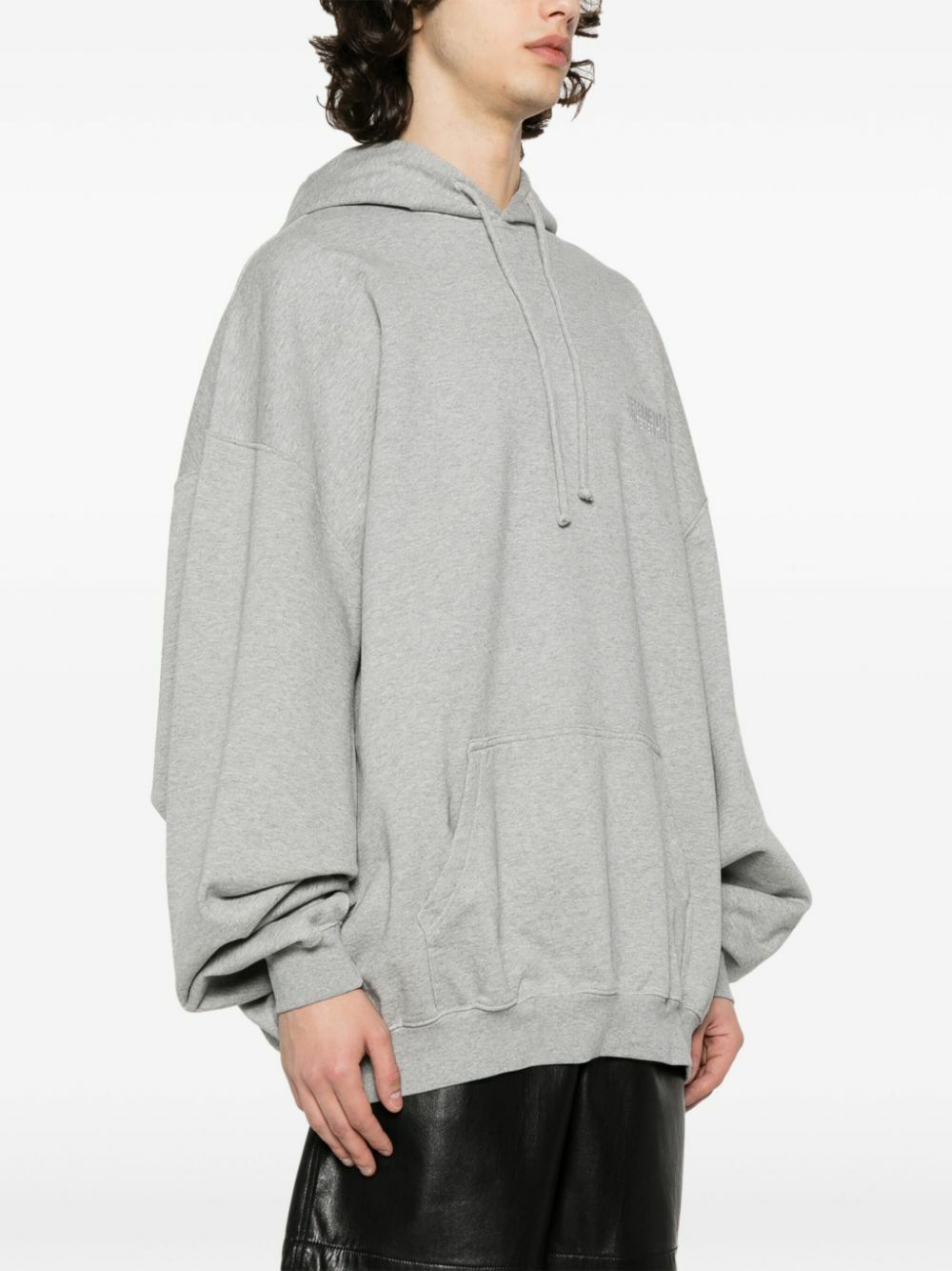 VETEMENTS - Logo Cotton Blend Hoodie Vetements
