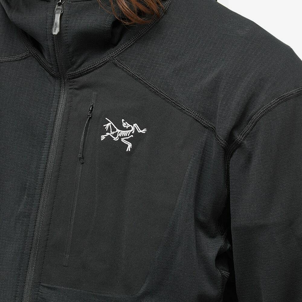 Arc'teryx Men's Delta Half Zip Hoodie in Black Arc'teryx Arc'teryx Men's Delta Half Zip Hoodie in Black Arc'teryx