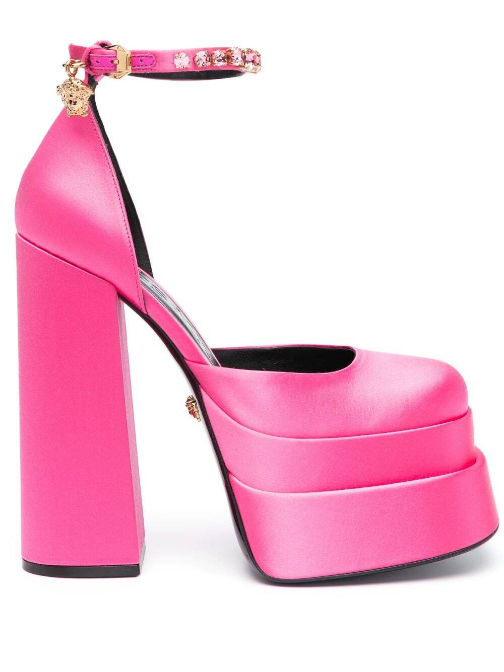 VERSACE - Medusa Aevitas Platform Pumps Versace