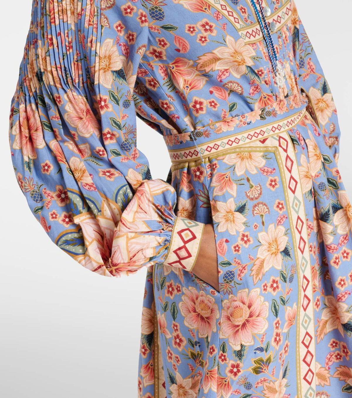 Farm Rio Superbloom Tapestry printed midi dress Farm Rio