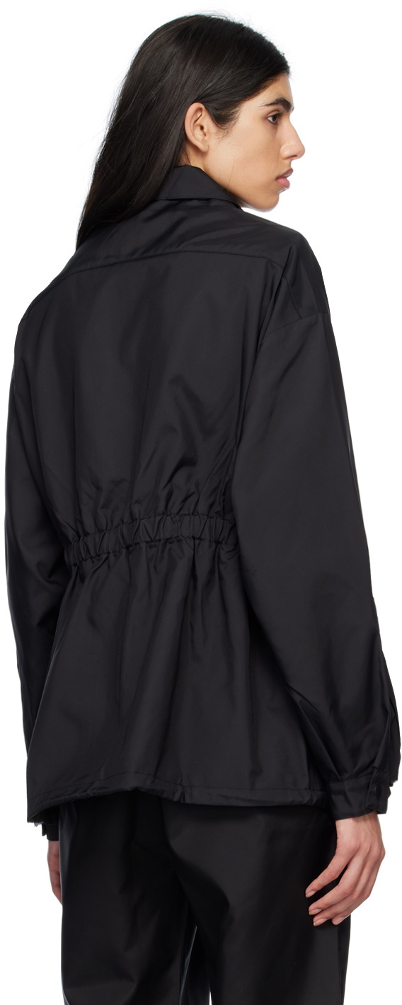 WARDROBE.NYC Black Drawstring Jacket WARDROBE.NYC