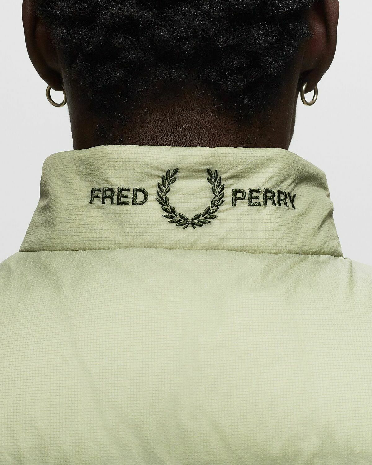 Fred Perry Insulated Gilet Green Vests Fred Perry
