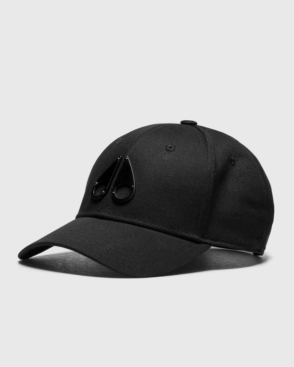 Moose Knuckles Logo Icon Cap Black Caps Moose Knuckles