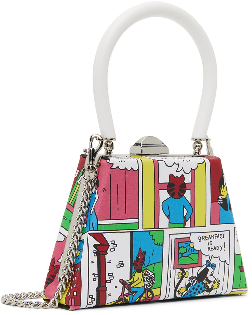 Moschino Multicolor Comic Frame Bag Moschino