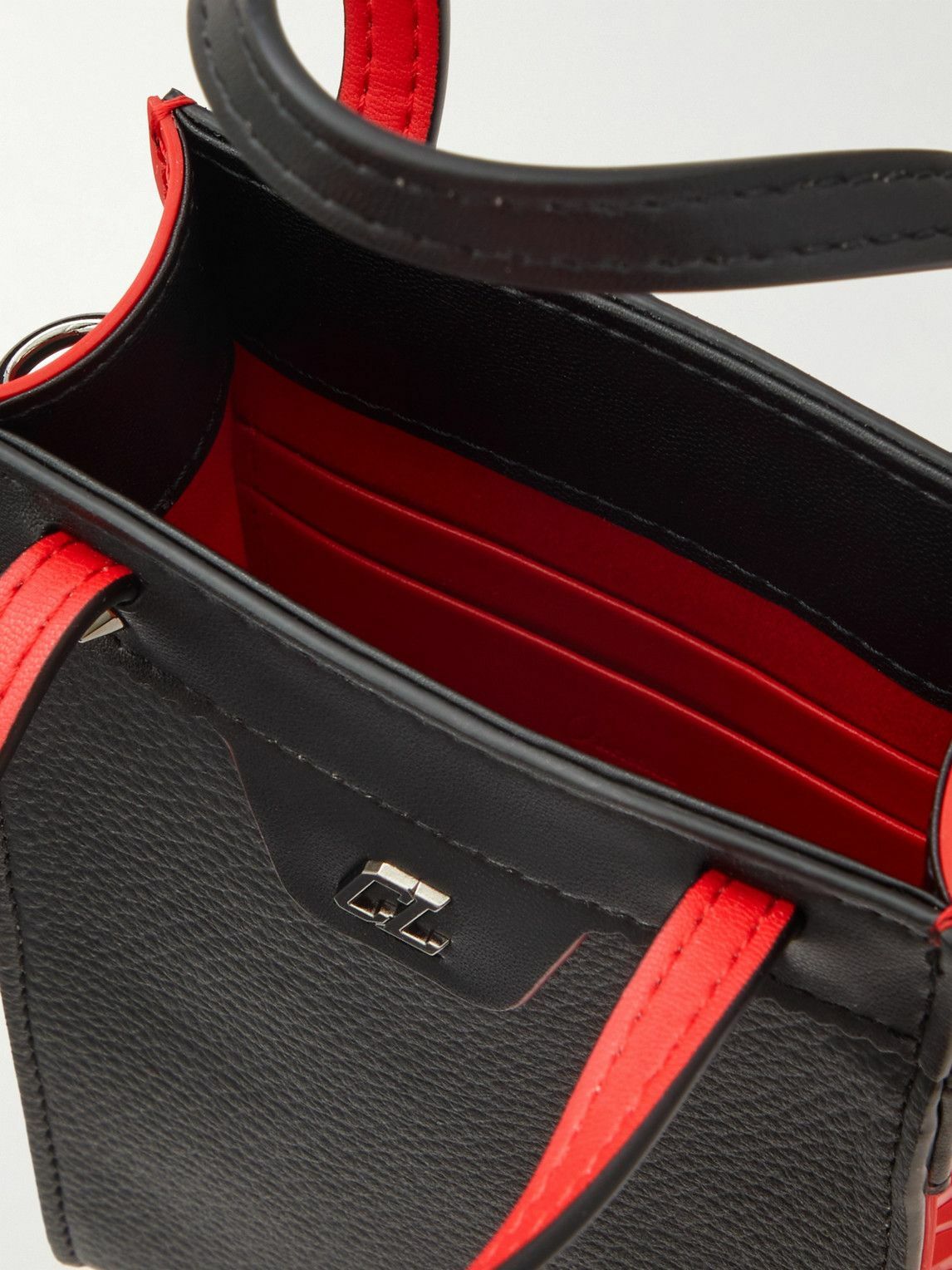 Christian Louboutin - Ruistote Recycled Textured-Shell Messenger Bag ...