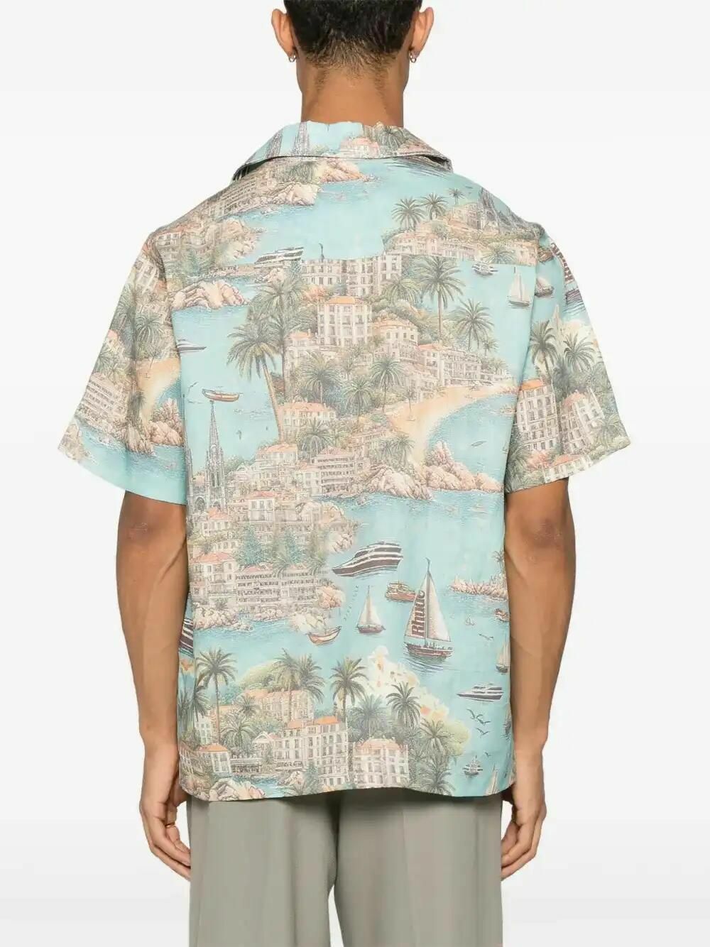 RHUDE Sailing Map Shirt Rhude