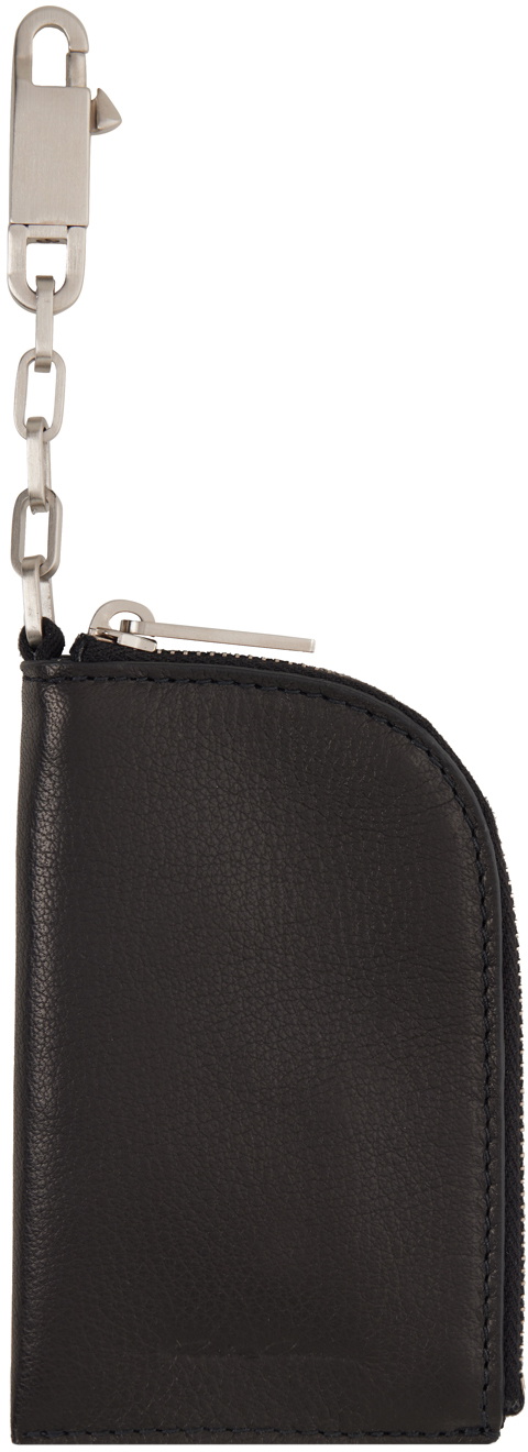 Rick Owens Black Hook Wallet Rick Owens