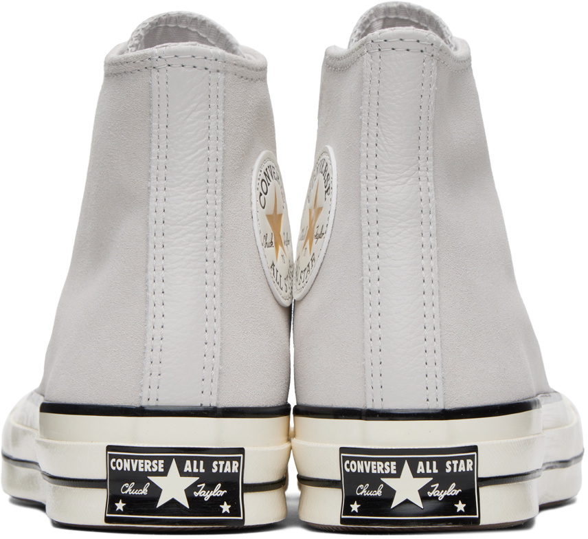 Converse Gray Chuck 70 Suede Sneakers Converse