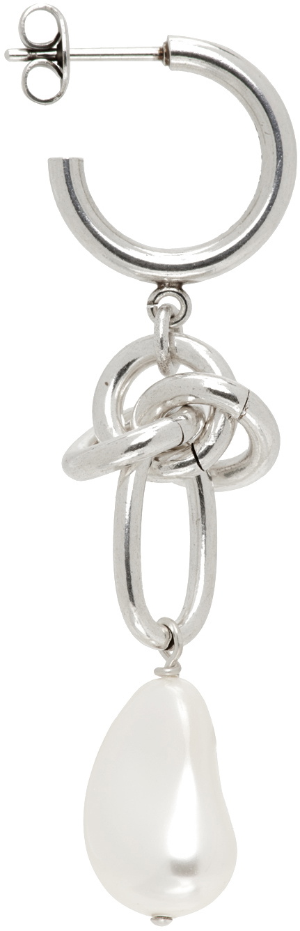Isabel Marant Silver Hoop Single Earring Isabel Marant