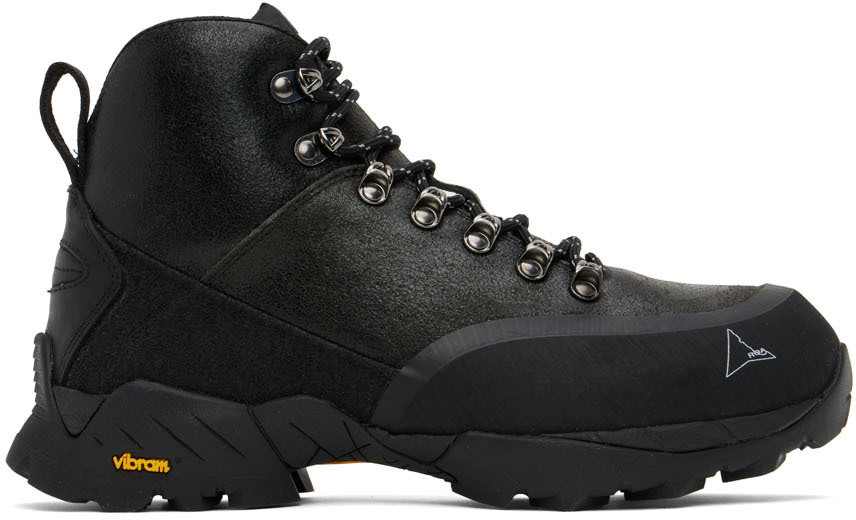 ROA Black Coated Andreas Boots ROA