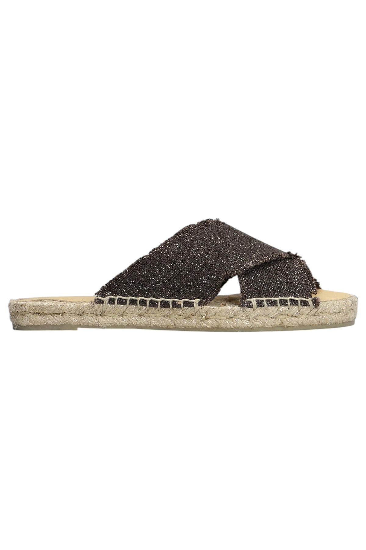 Castañer Palmera-032 Flats In Brown Canvas Castaner