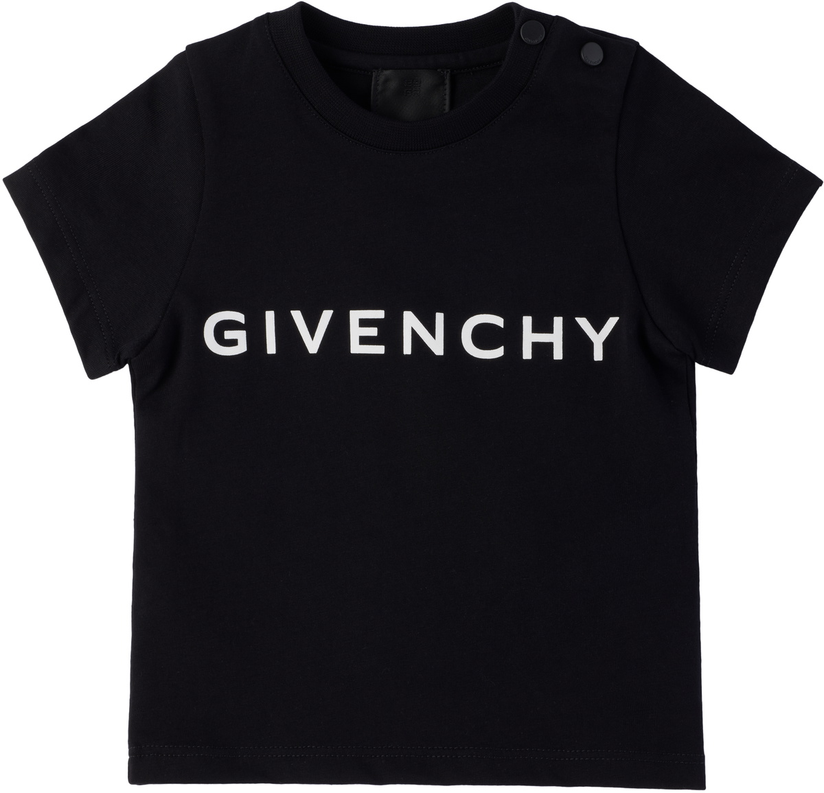 Givenchy Baby Black Short Sleeve T-shirt Givenchy