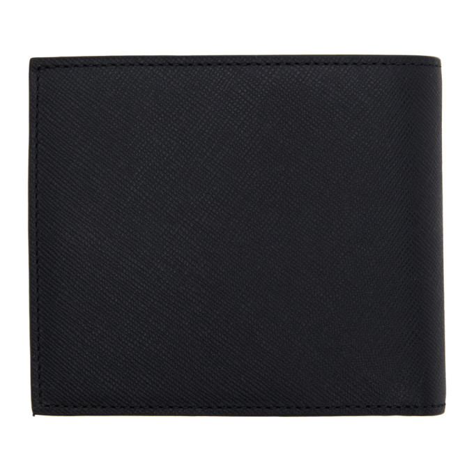 Paul Smith Black Mini Kings Cross Bifold Wallet Paul Smith