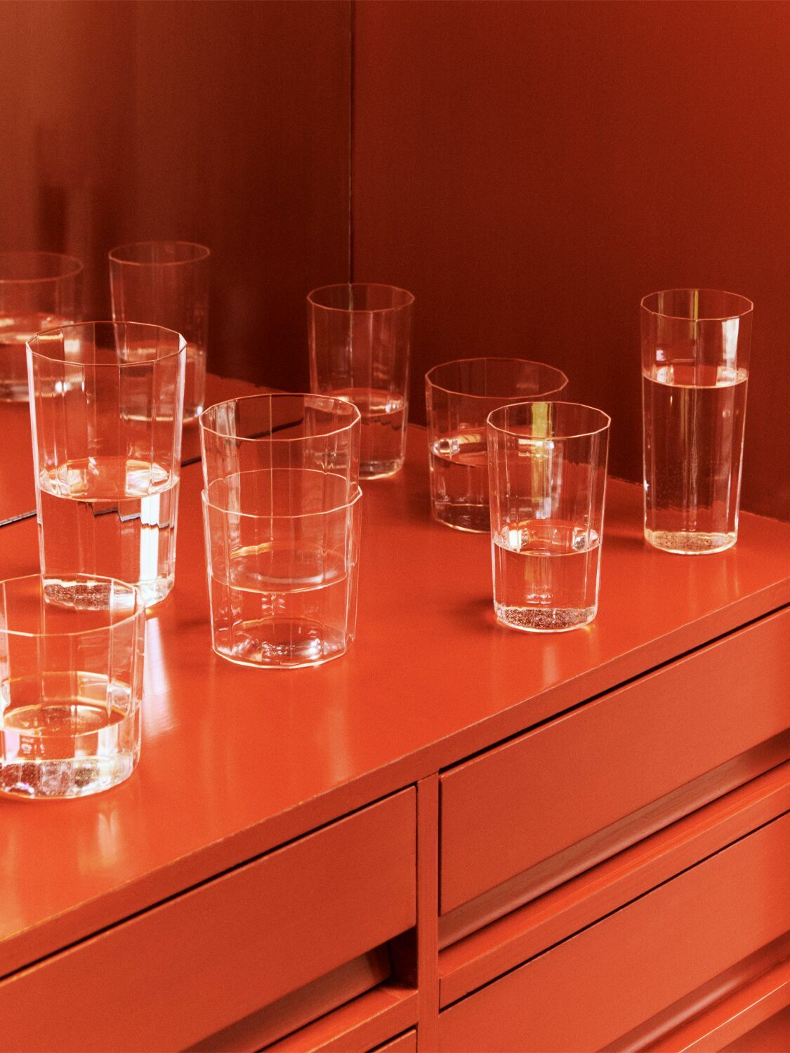 HAY Set Of 4 Large Angle Glasses HAY
