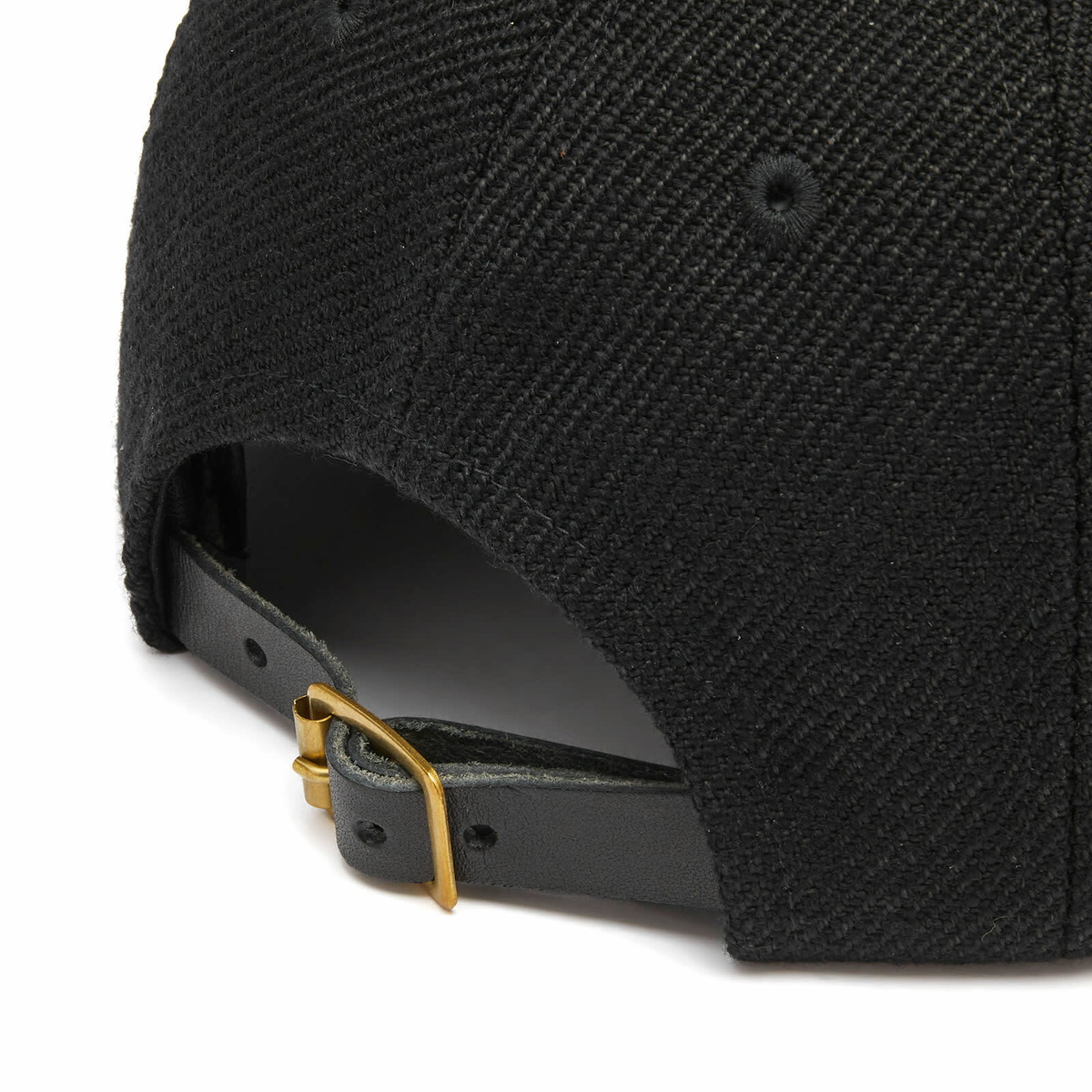 Visvim Men's Excelsior II Cap in Black Visvim