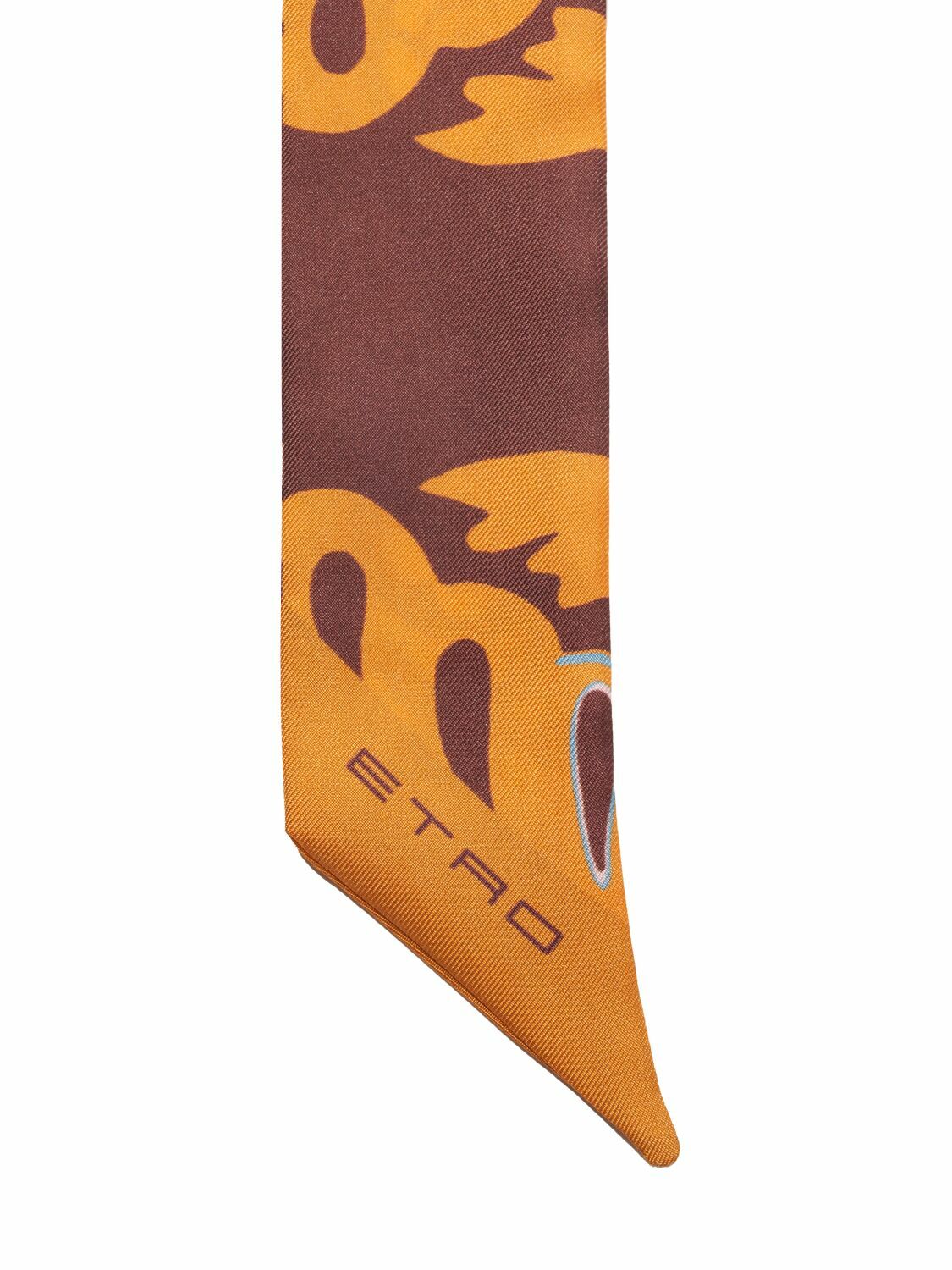 ETRO - Printed Silk Bandeau Etro