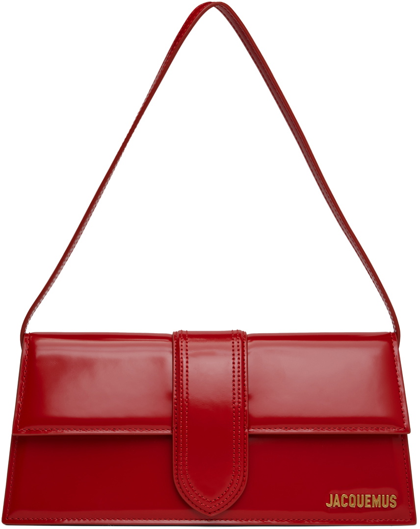 JACQUEMUS Red Le Chouchou 'Le Bambino long' Bag Jacquemus