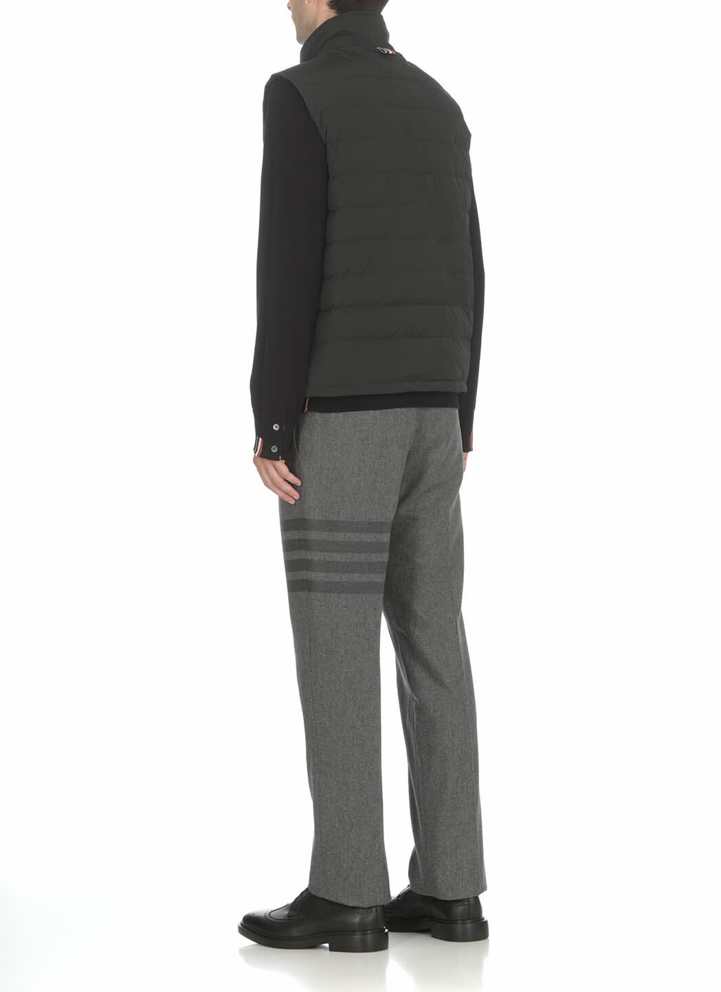 Thom Browne Black Polyester Vest Thom Browne