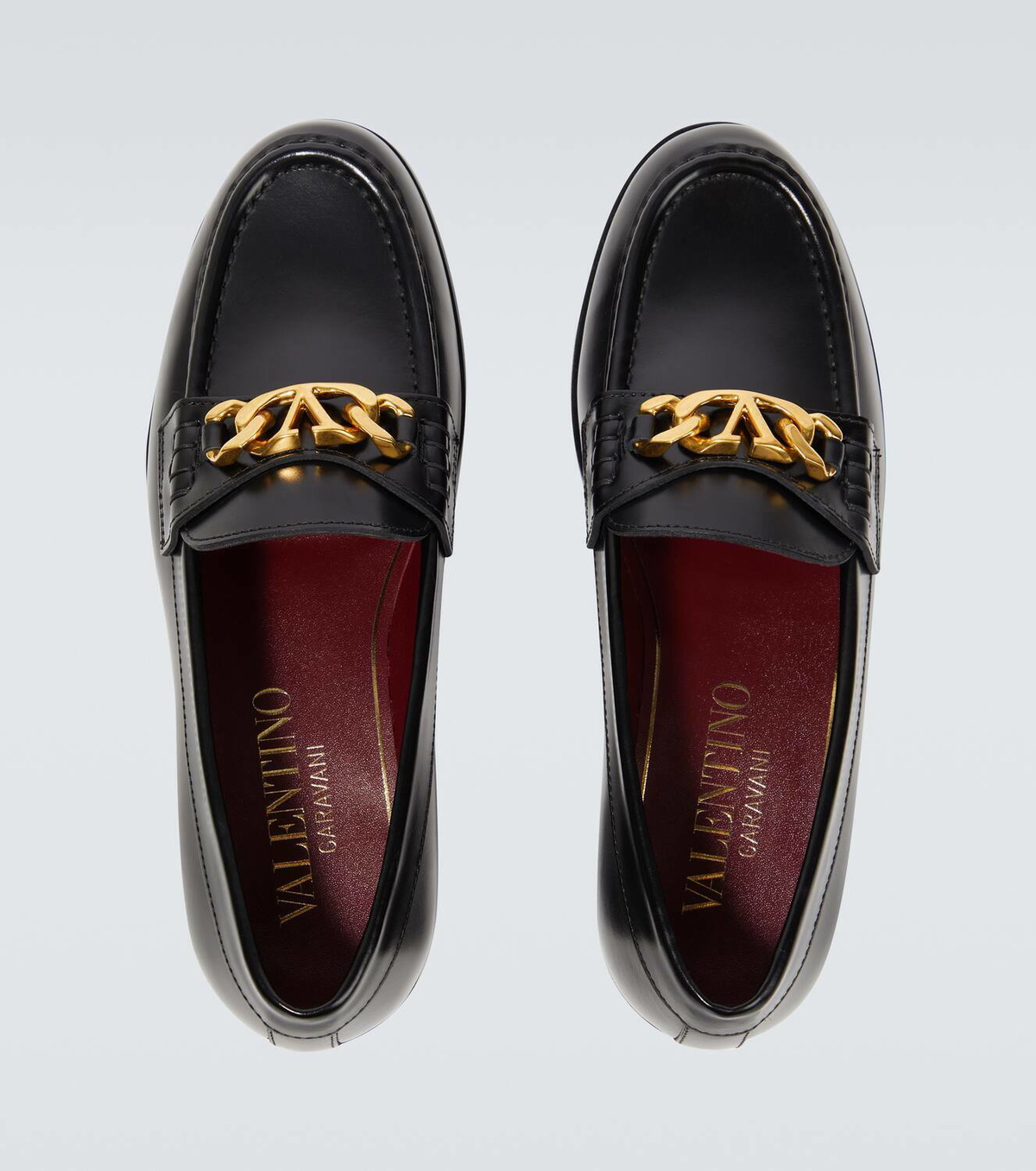 Valentino Garavani VLogo Chain leather loafers Valentino Garavani