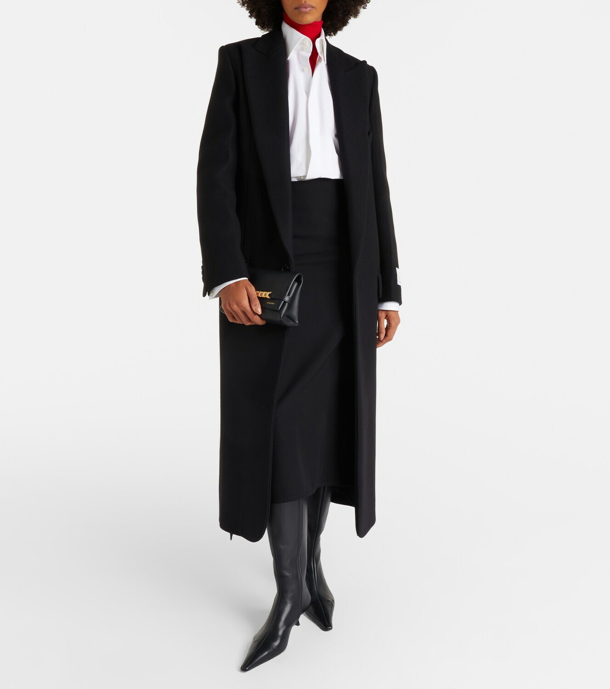 Victoria Beckham Pointy 45 leather knee-high boots Victoria Beckham