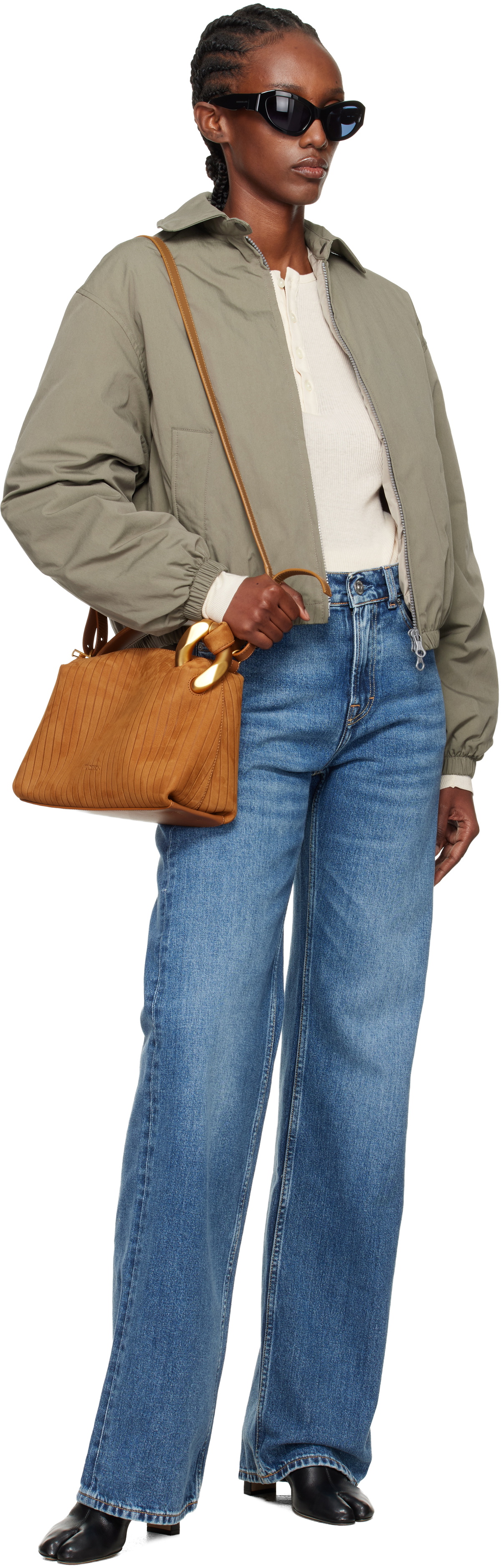OUR LEGACY Blue Wata Cut Jeans Our Legacy