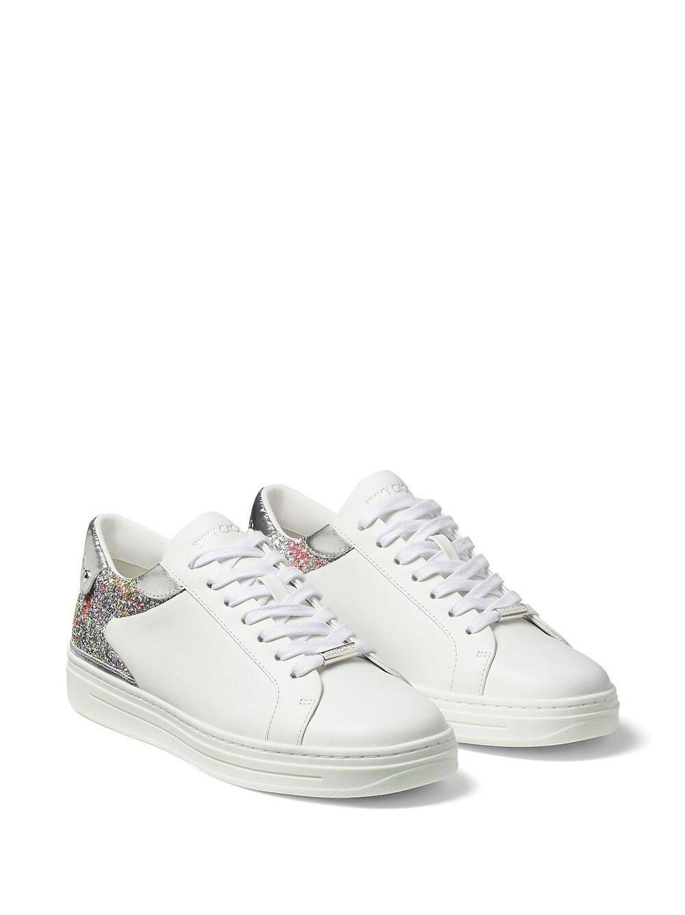JIMMY CHOO - Roma / F Leather Sneakers Jimmy Choo