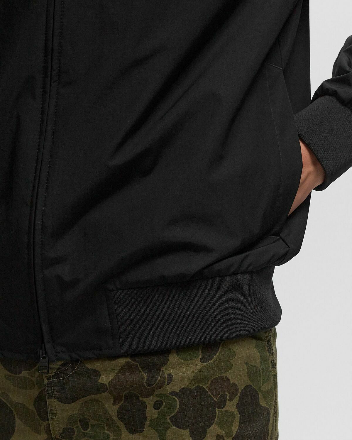 Fred Perry Brentham Jacket Black Windbreaker Fred Perry