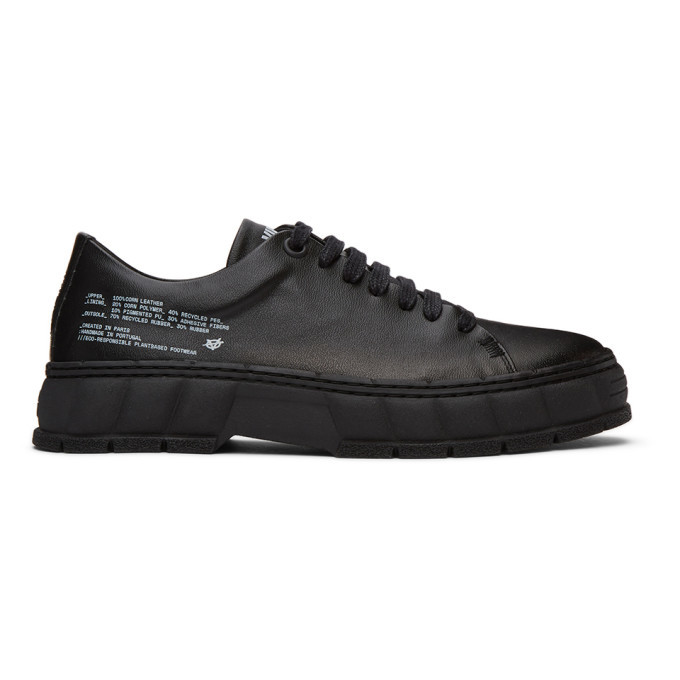 Viron Black Corn Leather 2005 Sneakers Viron
